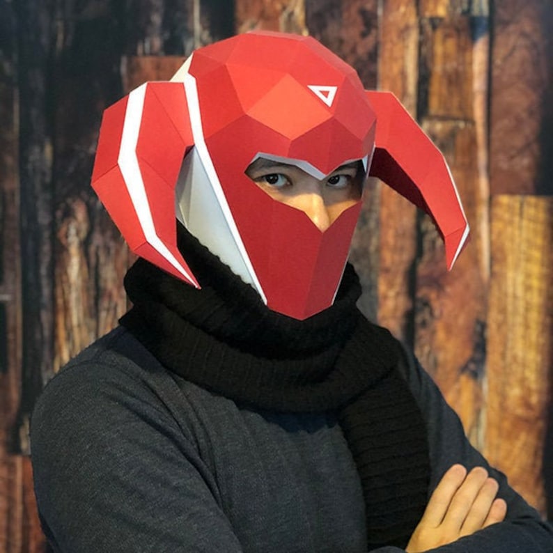 Destroyer Mask the Dragon Hunter Mask Head Mask DIY - Etsy