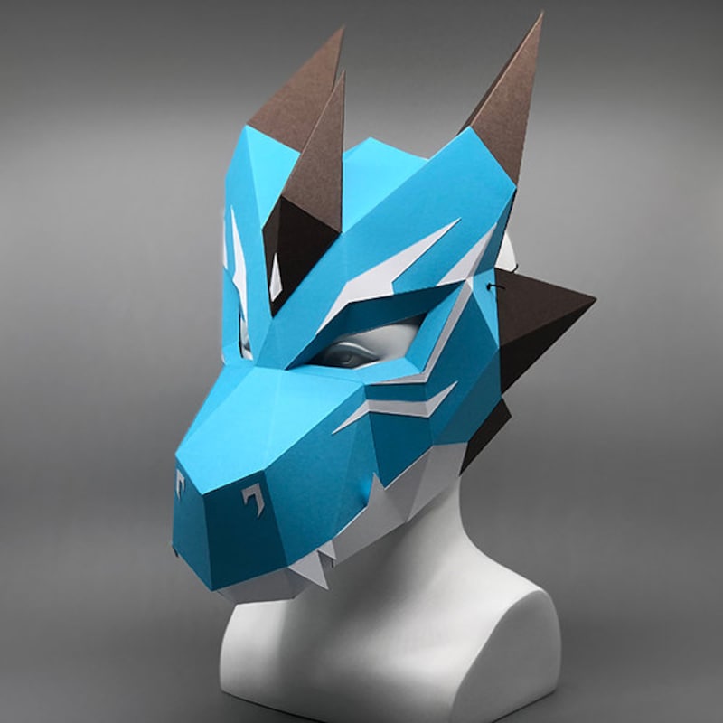 Dragon Mask - Etsy