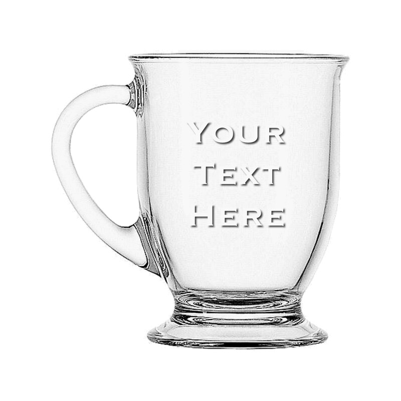Glass Mug - Etsy