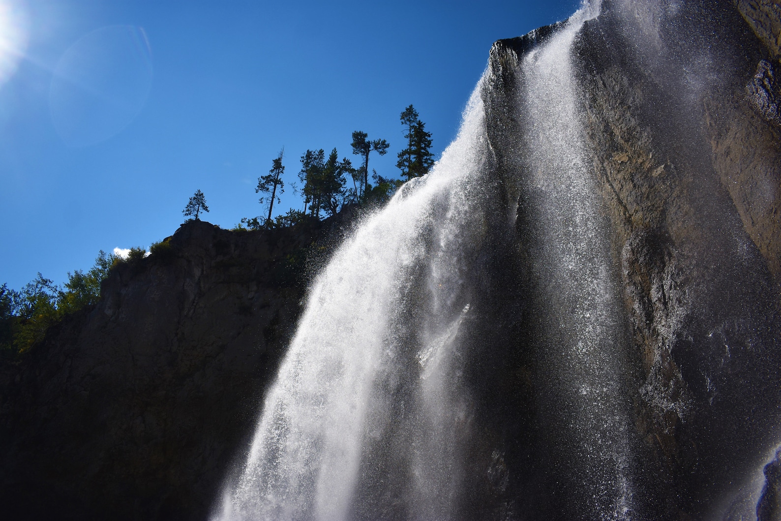 The Cascading Dunanda Falls in Yellowstone National Park's - Etsy