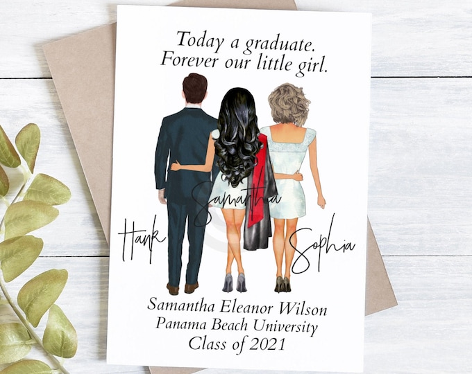 Personalised Graduation Card, Graduation Photo Card, Graduation ...