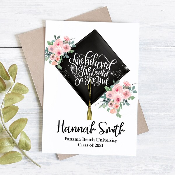 Graduation Card - Etsy