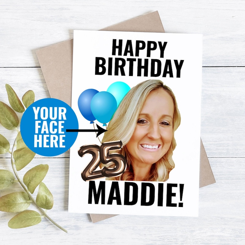 Funny Face Cards - Etsy