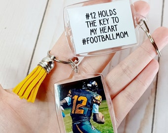 Football Keychain Custom - Etsy