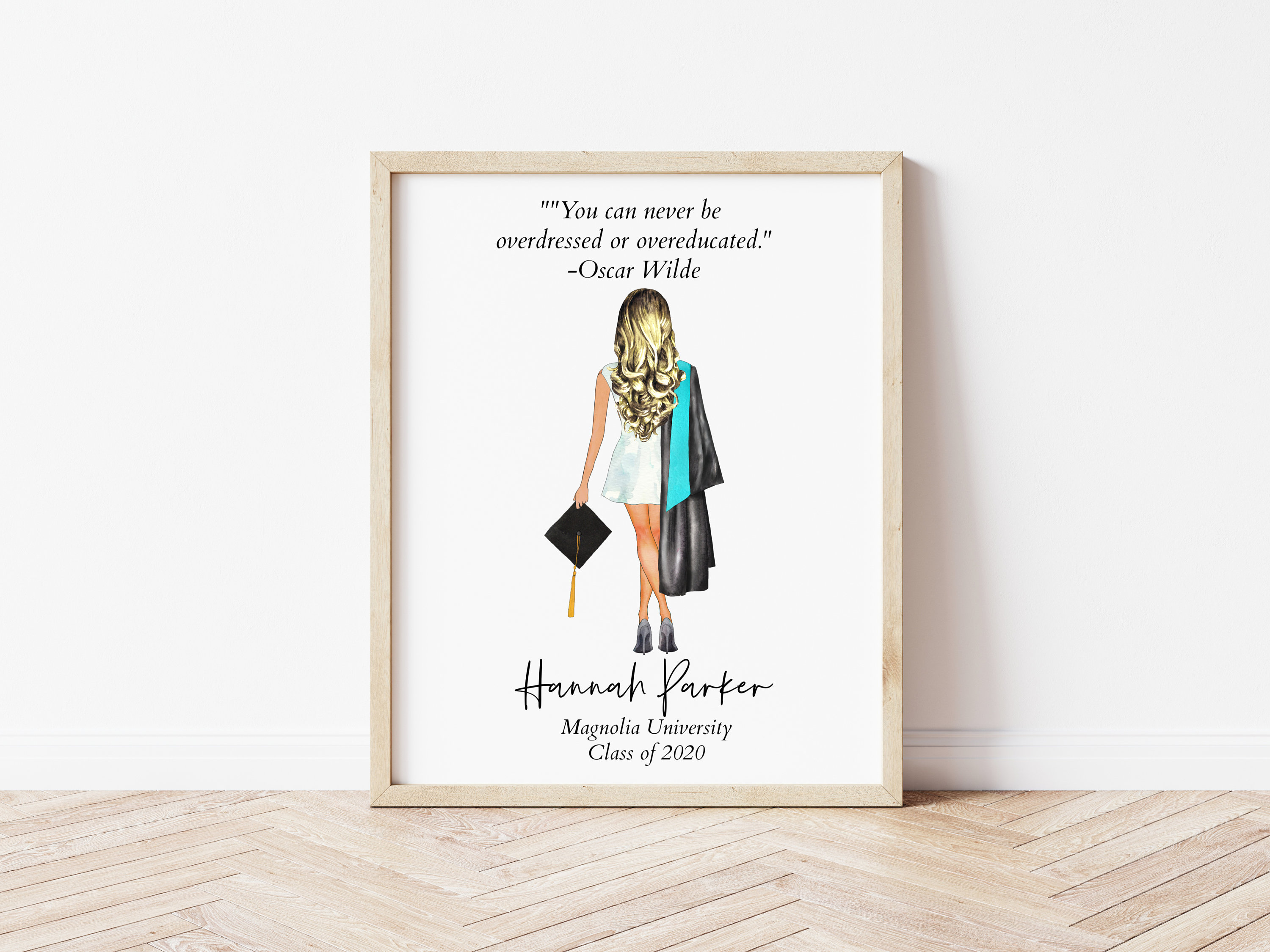 Personalized Print Graduation Print Graduate Print | Etsy