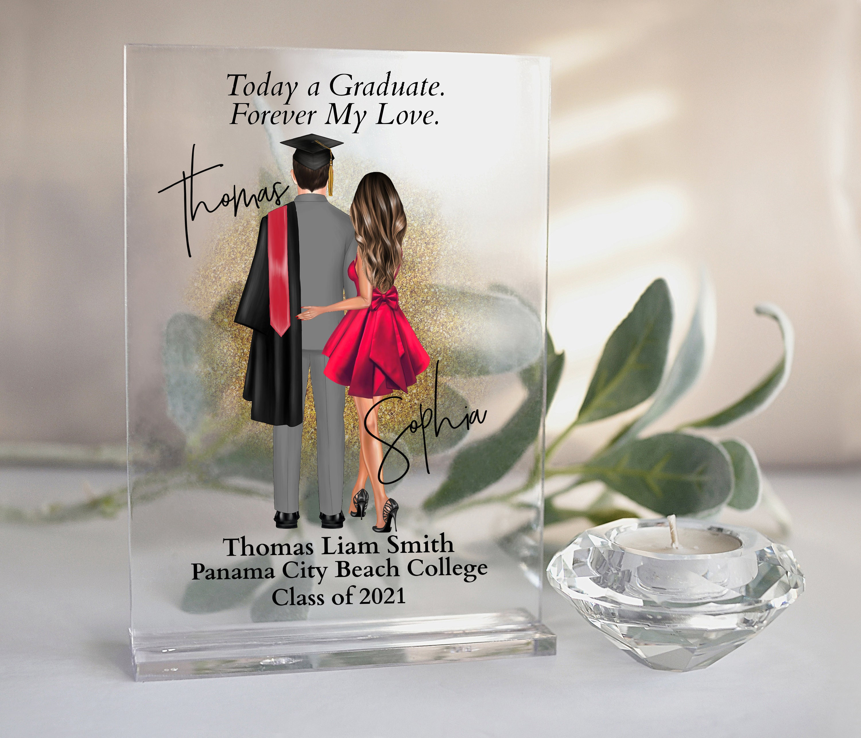 Personalized Graduation Acrylic Sign Custom Graduation Gift - Etsy