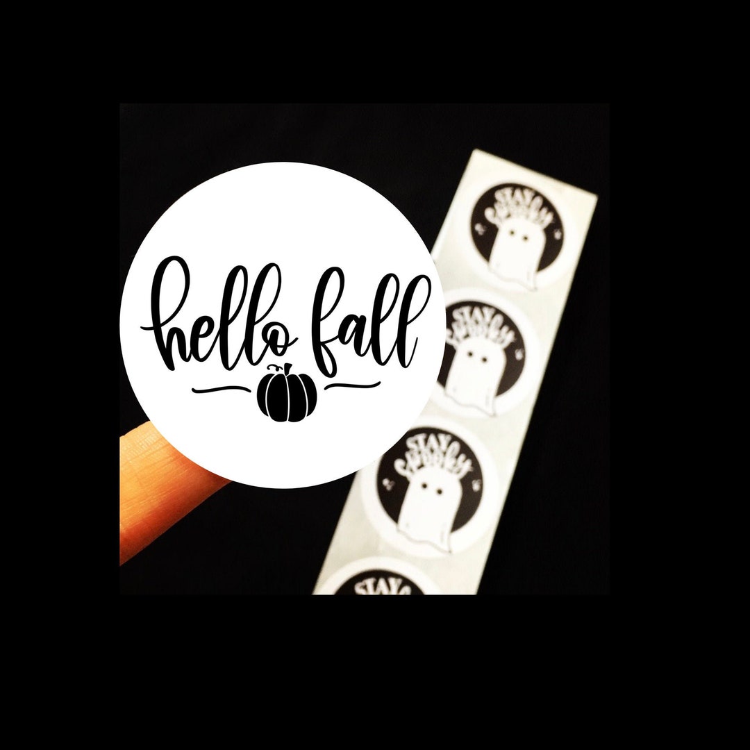 Fall Small Business Thank You Stickers, 2" Inch Stickers, Packaging ...