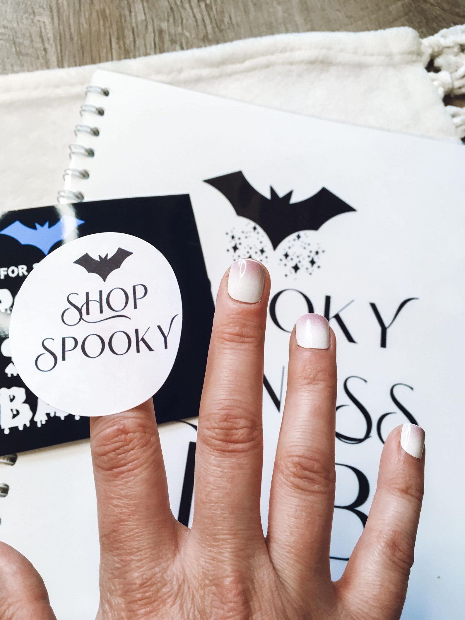 Spooky Small Business Thank You Stickers Packaging Stickers - Etsy