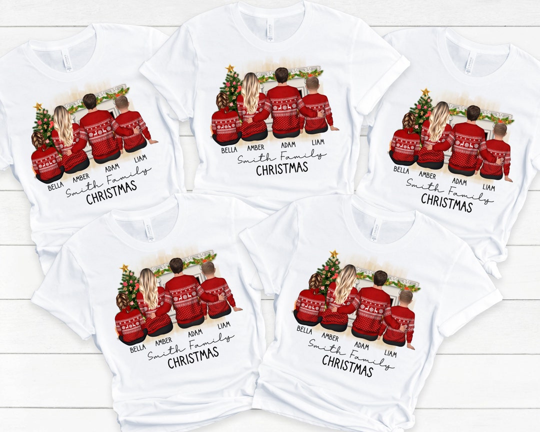 Personalized Christmas Shirts, Family Christmas Shirts, Custom ...