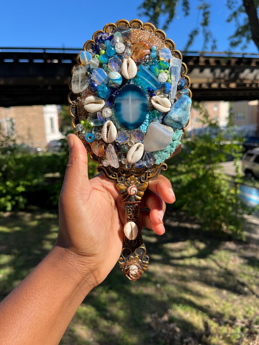 Sea Goddess Mirror - Etsy