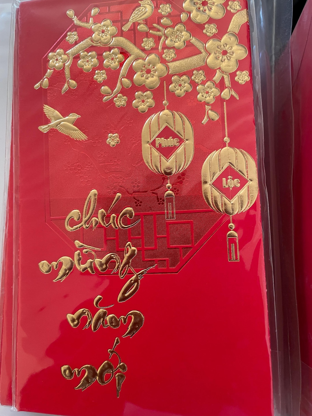 Vietnamese Money Envelope, Bao Lì Xì Envelope Bao Lì Xì - Vietnamese ...