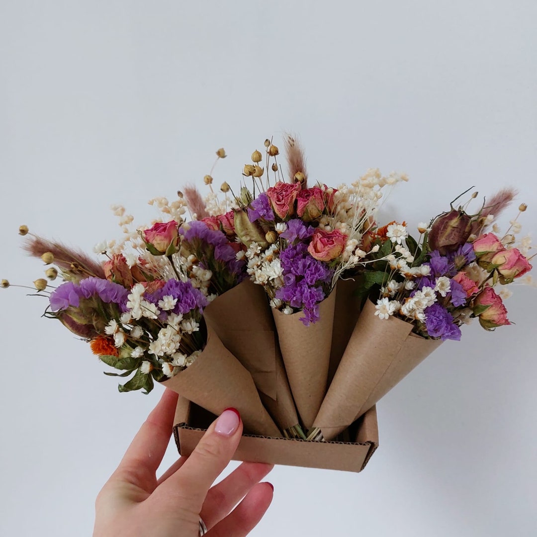 Dried Mini Flower Posy Bunches | Dried Flowers | Flowers | Gifts ...