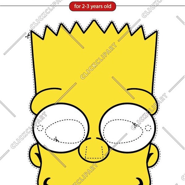Bart Head Svg - Etsy UK
