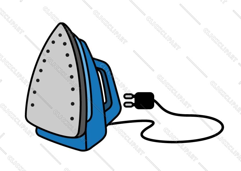 Electric Iron Clipart