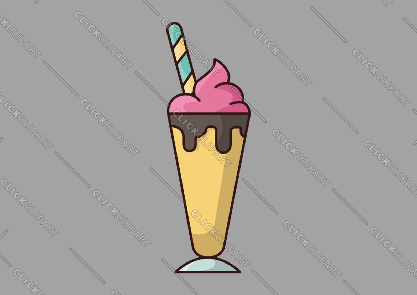 Milkshake SVG Milkshake PNG Milkshake Clipart Ice Cream - Etsy