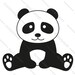 Cute Panda SVG Baby Panda PNG Panda Svg Designs Panda Bear Svg Animal ...