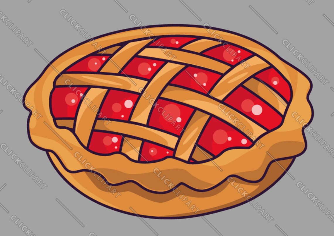 Pie SVG Pie PNG Pie Clipart Apple Pie Tart Line Art Food SVG Files Cut ...