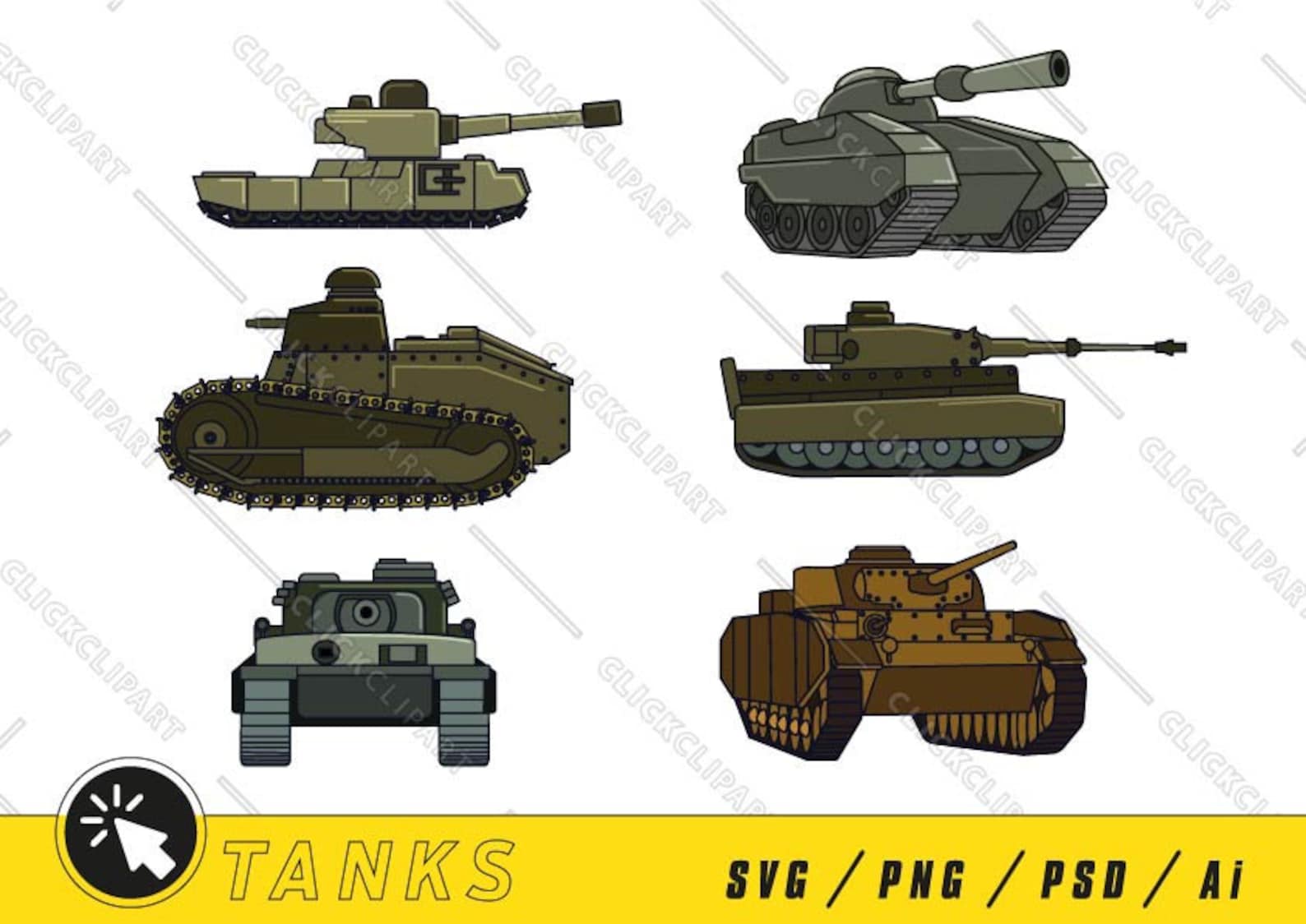 Tank SVG World of Tanks Military SVG Bundle Army Svg Military Svg Line ...