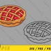 Pie SVG | Pie PNG | Pie Clipart | Apple Pie | Tart | Line Art | Food ...