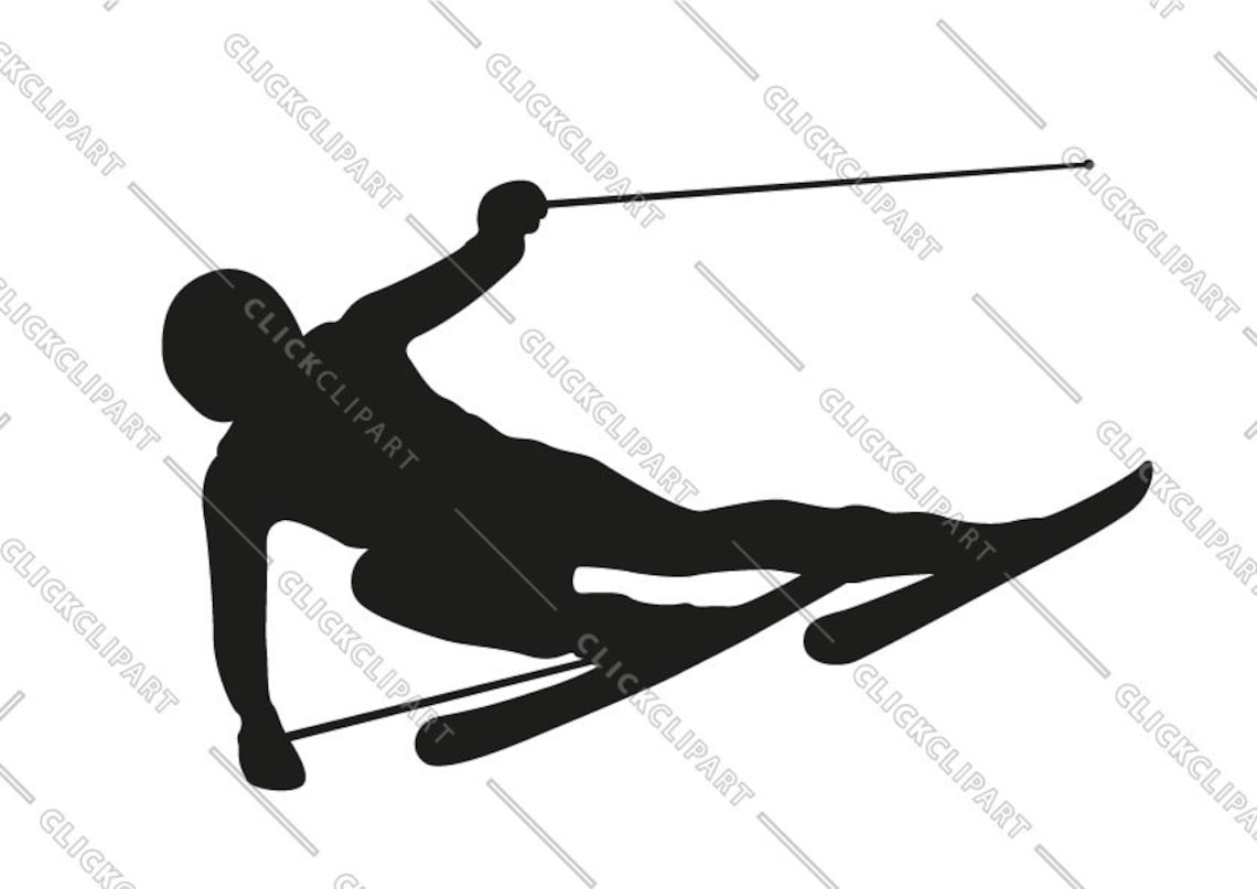 Ski SVG Ski PNG Ski Clipart Sports Svg Winter Wall - Etsy