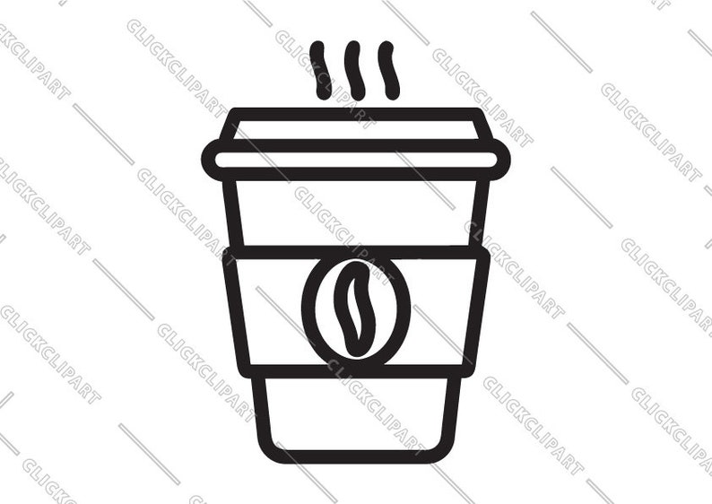 Coffee SVG Coffee Clipart Coffee Cup Mug Cut Files - Etsy