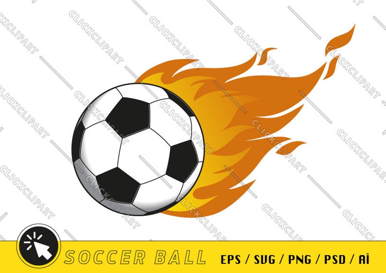Fußball SVG | Fußball PNG | Svg für Cricut | Fußball Png | Flamme Svg ...