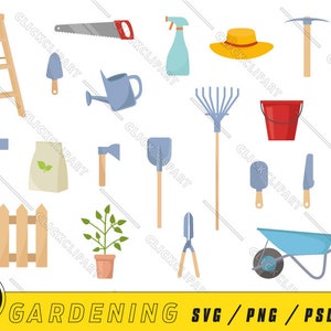 Garden SVG | Gardening PNG | Garden Tools Clipart | Farming Svg ...