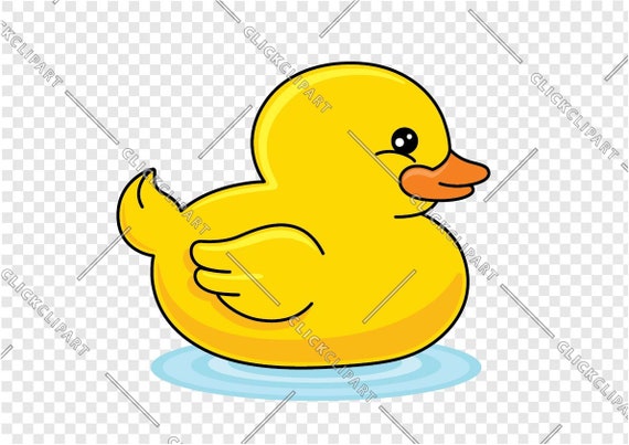 Yellow Ducks Clip Art