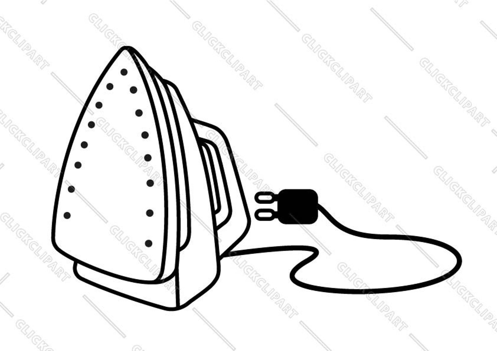 Iron SVG | Iron PNG | Iron Clipart | Housekeeping Svg | Vector Files ...