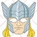Thor, Birthday Party, Digital Paper Face Mask, SVG, Files for Cricut - Etsy