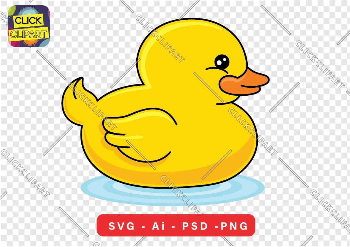Rubber Duck Clip Art