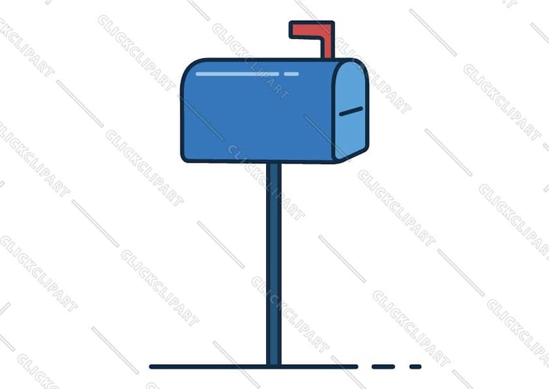 Postfach SVG Postfach PNG Postfach-Clipart Digitaler - Etsy Österreich