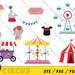 Circus SVG Circus Clipart Carnival Theme Party Svg Bundle Carousel SVG ...