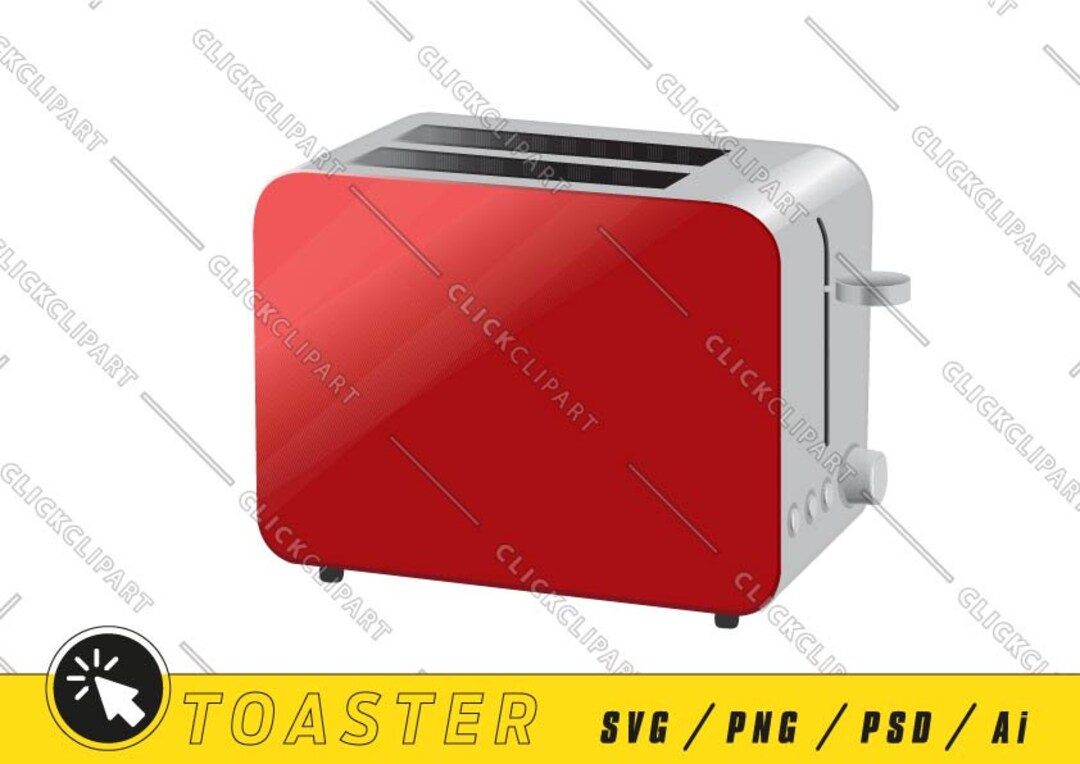 Toaster SVG | Toaster PNG | Kitchen | SVG Files | Cut Files | Vector ...