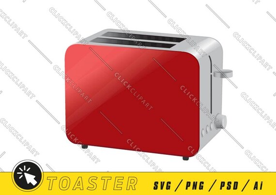 Toaster SVG Toaster PNG Kitchen SVG Files Cut Files - Etsy
