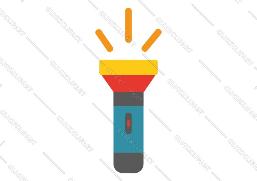Flashlight SVG Flashlight PNG Flashlight Clipart Cartoon Logo Cut Files ...
