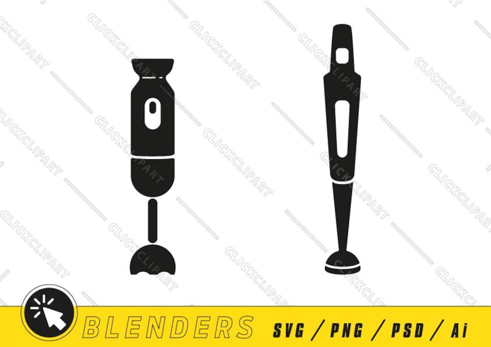 Blender SVG Blender PNG Blender Clipart Hand Blender Kitchen SVG Cut ...
