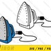 Iron SVG | Iron PNG | Iron Clipart | Housekeeping Svg | Vector Files ...