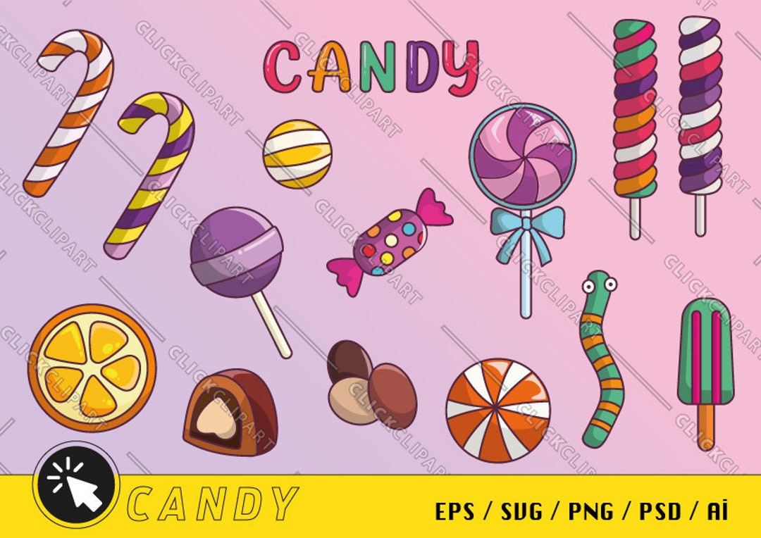 Candy SVG | Candy Clipart | Candy Cane PNG | Christmas | Lollipop ...