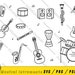 Music Elements SVG | Music PNG | Music Clipart | Music Teacher | Cut ...