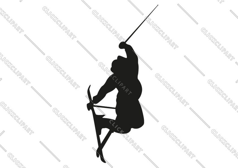 Ski SVG Ski PNG Ski Clipart Sports Svg Winter Wall - Etsy