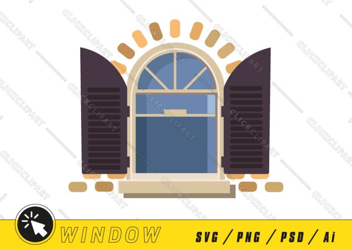 Arch Window SVG Window PNG Window Frame Svg Cut Files - Etsy