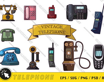 DIY Papercraft Retro Telephone Instant Download Printable Papercraft ...