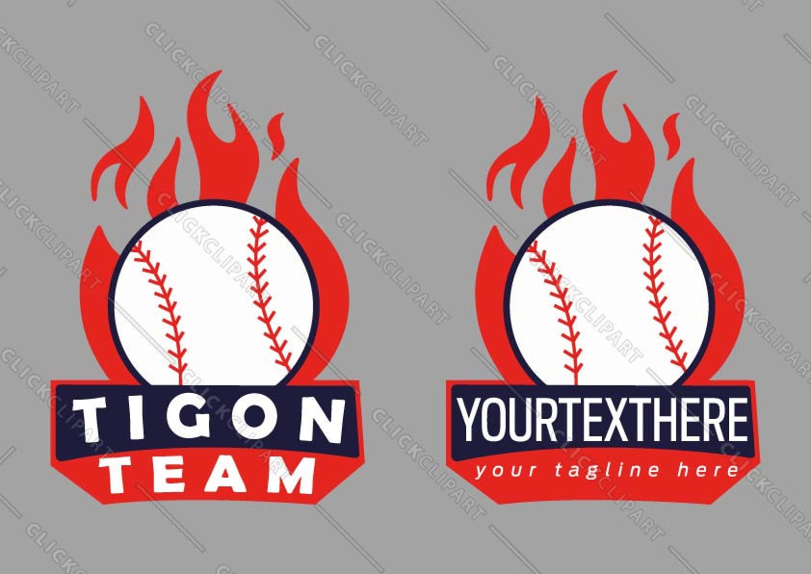Baseball Logo SVG Vector Baseball Sports Team Emblem | Etsy