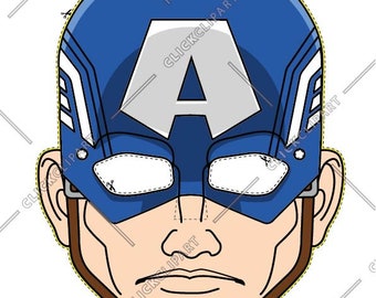 Hulk Birthday Party Digital Paper Face Mask SVG Files for | Etsy