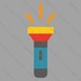 Flashlight SVG | Flashlight PNG | Flashlight Clipart | Cartoon Logo ...