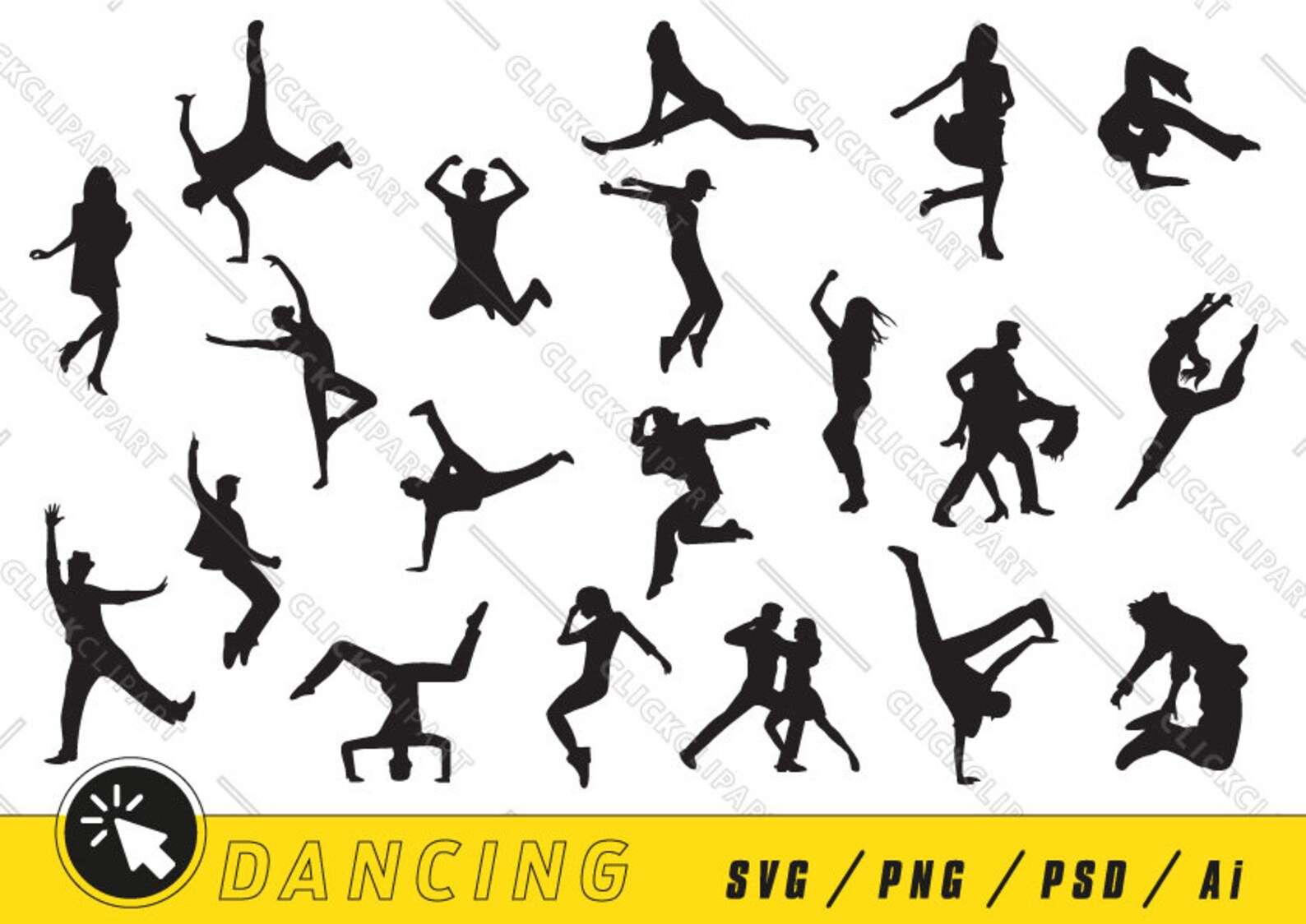 Dance SVG | Dancer | Silhouette SVG | SVG Bundle | Svg Files | Cut ...