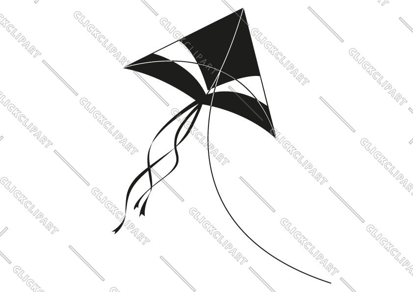 Kite SVG Kite PNG Kite Clipart Silhouette Svg Line Art Svg Files Cut ...