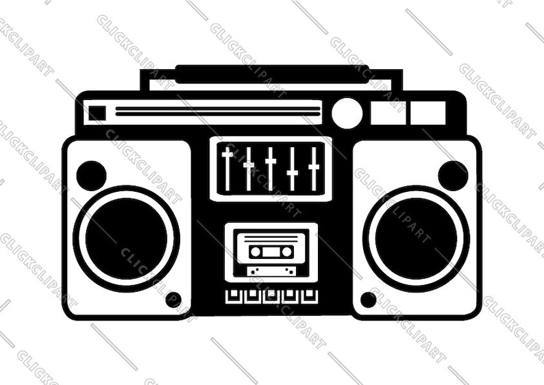 Hip Hop SVG | Rap SVG | 80s SVG | Old School | Silhouette | Svg Bundle ...
