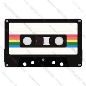 Cassette Tape SVG | Cassette Tape | Cassette Tapes | Vintage Retro SVG ...